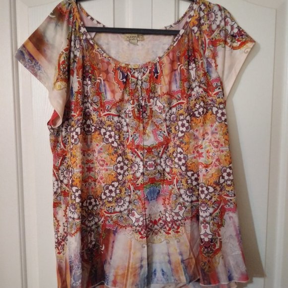 ONE WORLD | Tops | One World Blouse Xl | Poshmark